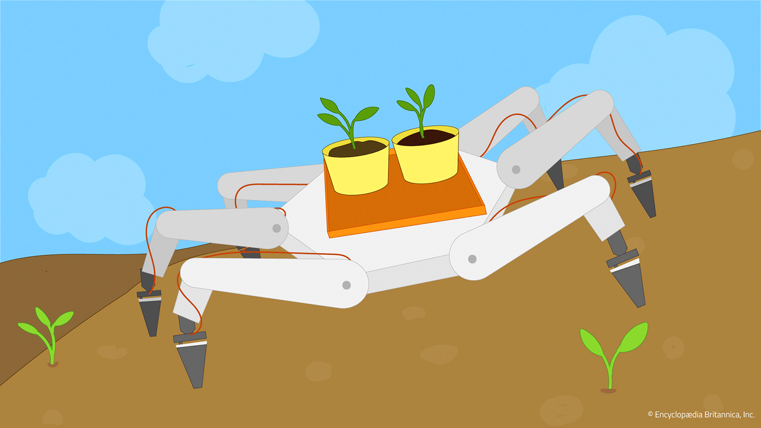 Roving Robot Can Plant Trees - B-School News
